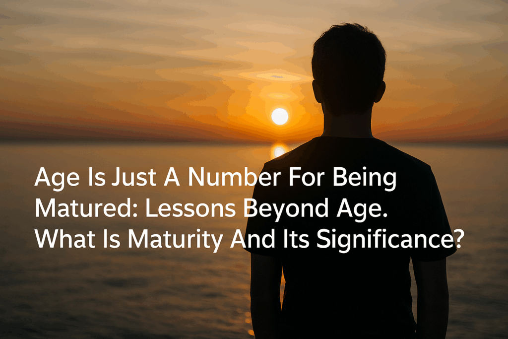 Significance of Maturity: Lessons Beyond Age and Growth
